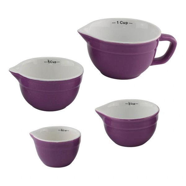 PURPLE MEASURING CUPS | Shelly's Gift Shop