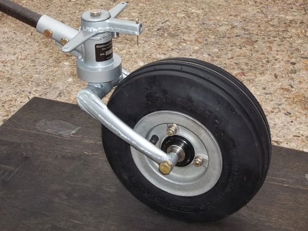 10" Tailwheel W/ Mount for Round Spring