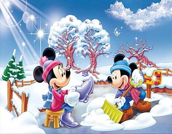 Mickey snow