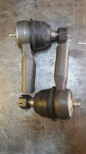 TERYX HEAVY DUTY GREASABLE OUTER TIE ROD END PAIR