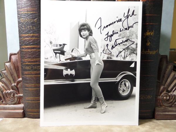 Batman TV Series Lydia Limpet Signed 8 x 10 photograph of Francine Fran ...