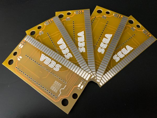 5 Pcs Lot Repro PCB for Sega Genesis / Mega Drive w/ EPROMs Reproduction