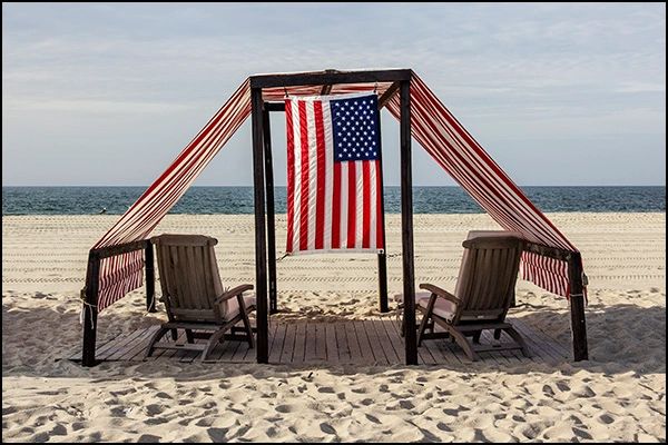 JS-3 "Patriotic Cabana" New Jersey Shore - Prices Starting At