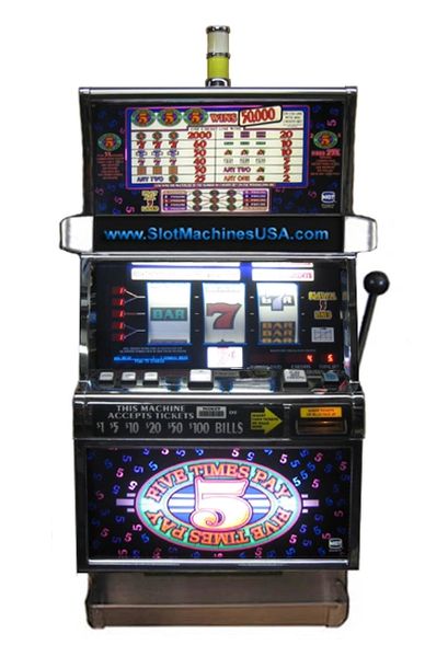 IGT S2000 Five Time Pay 9 Line Slot Machines