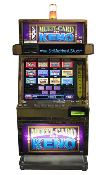 IGT MULTI CARD KENO WITH TOUCH SCREEN