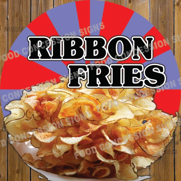 Ribbon Fries Round