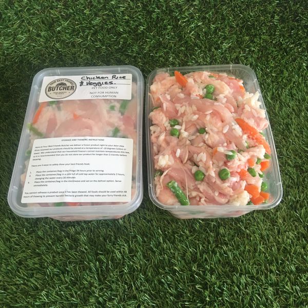 Chicken, Rice and Veggies - 1kg pack