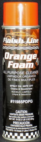 Finish Line Orange Foam