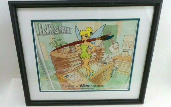 Tinker Bell "Ink & Paint" The Magic of Disney Animation Signed