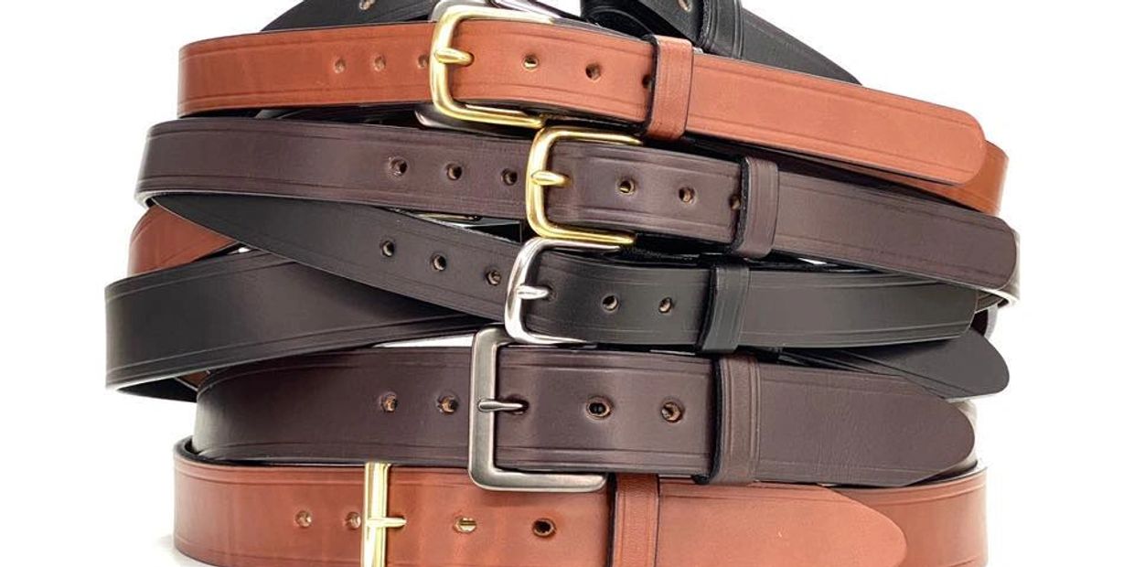R W Leather - Amish Made Belts, Leather Belts