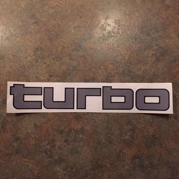 Turbo Decal 60 Series 70 Series Land Cruiser