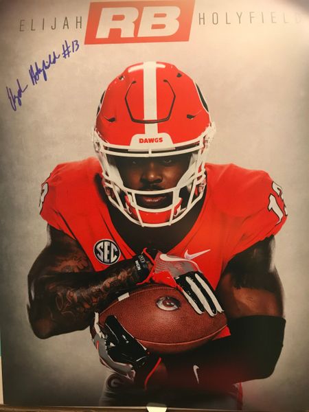 Elijah Holyfield "Studio Edit" Autographed 16x20 Photo
