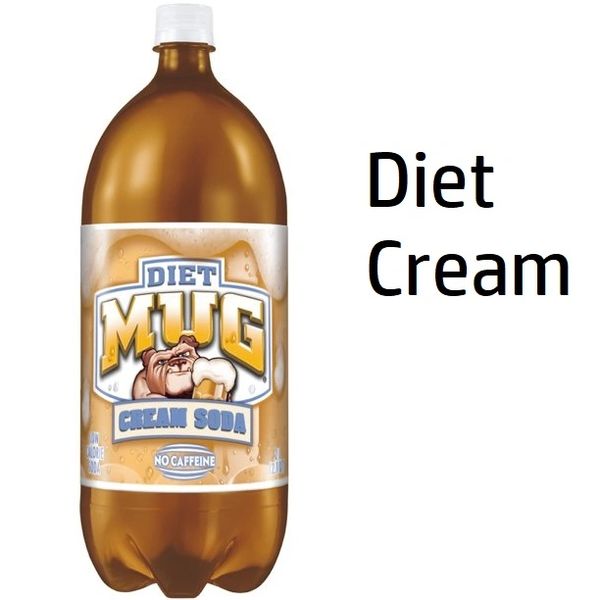2-Ltr Mug DIET Cream