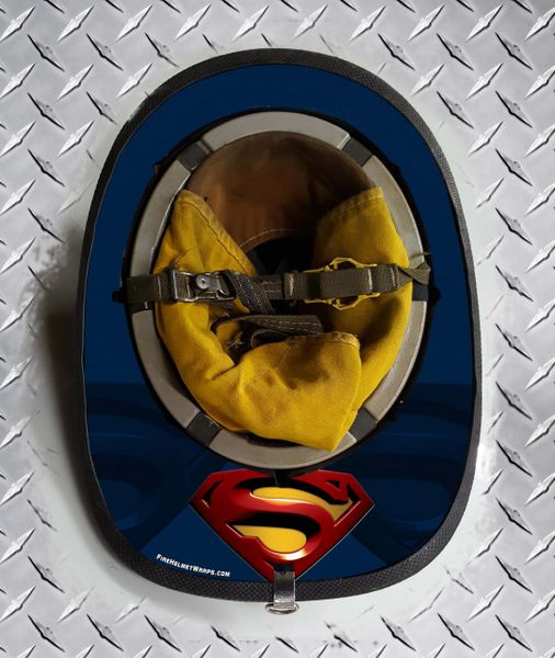 DC COMICS SUPERMAN Fire Helmet Skin