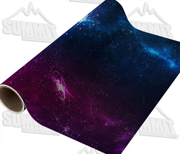 COSMIC FADE GALAXY Seamless Vehicle Wrap Vinyl Pattern