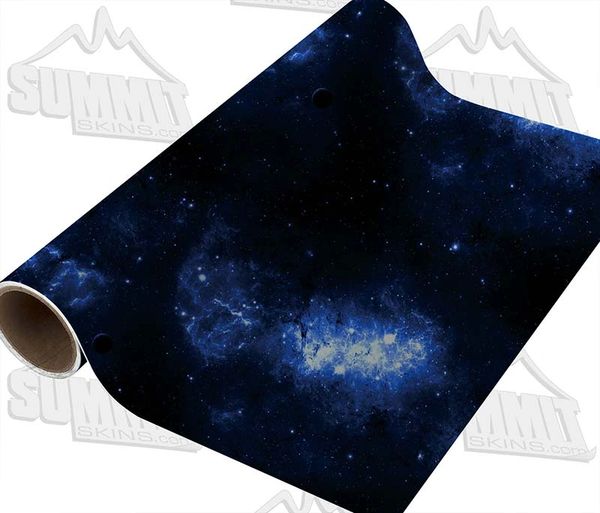 ELECTRIC NEBULA GALAXY Seamless Vehicle Wrap Vinyl Pattern