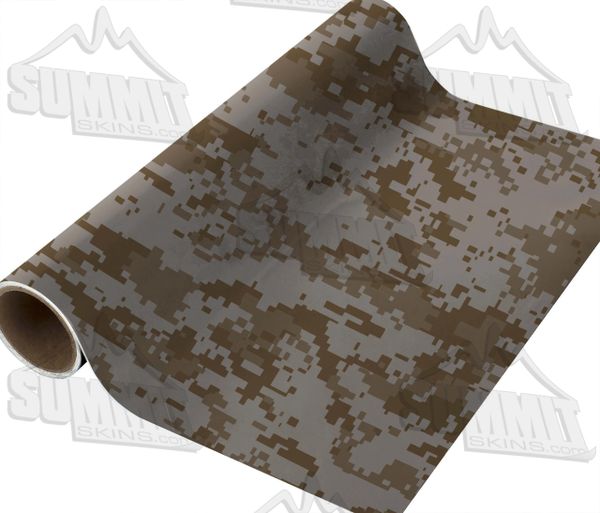 DESERT STORM CAMOUFLAGE Seamless Vehicle Wrap Vinyl Pattern