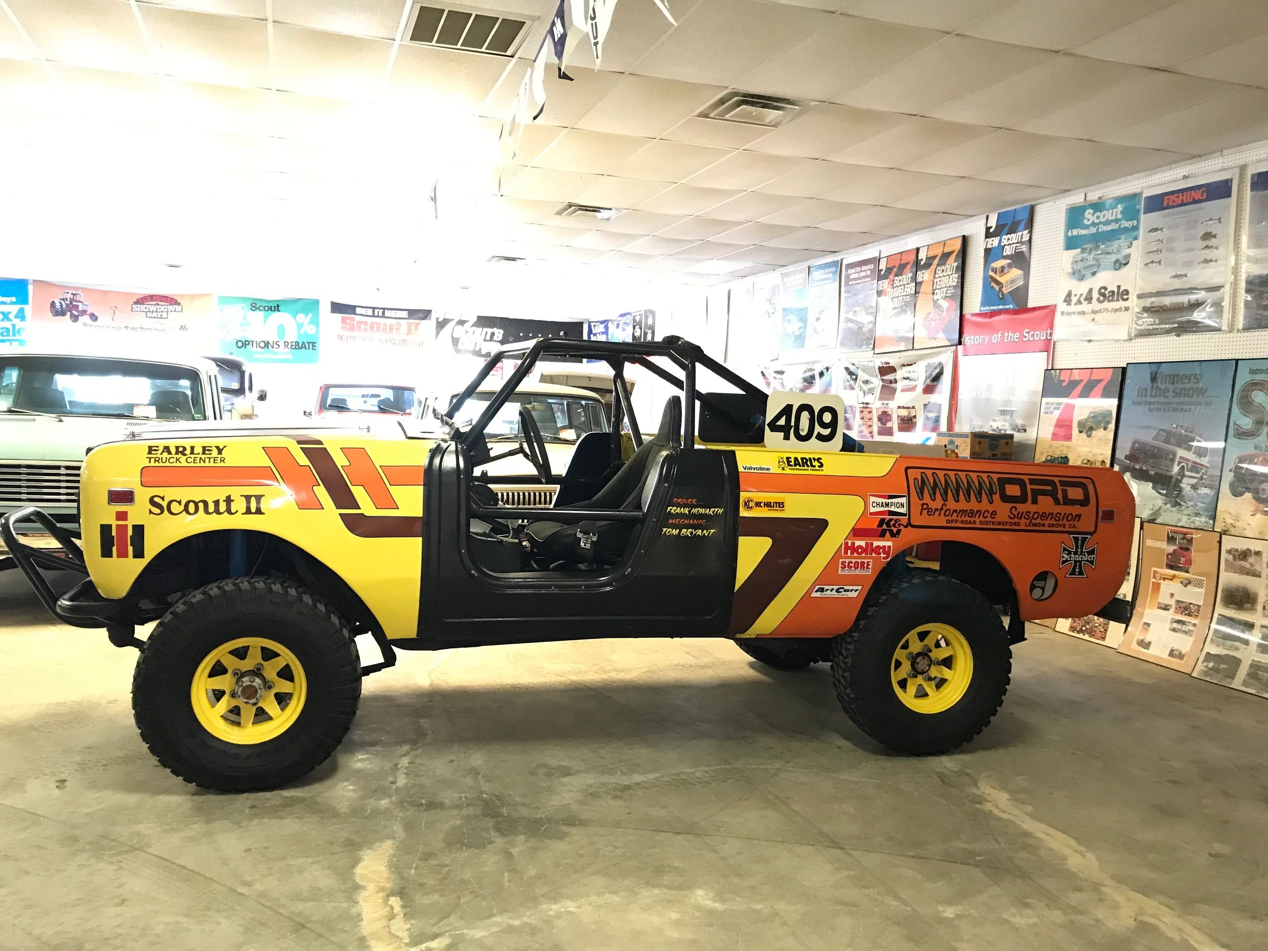 Frank Howarth’s IH Scout Racer