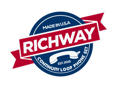 Richway Continuity Phones, loop check phones, electrician phones