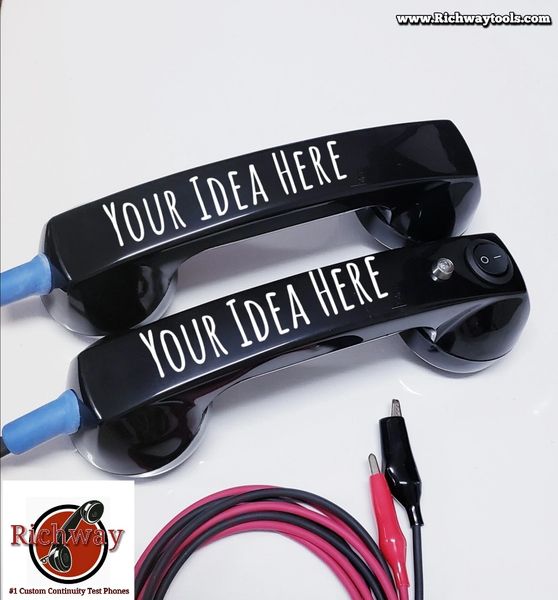 Continuity test Phones, loop check phones, electrician phones