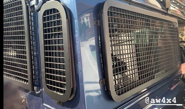 DEFENDER HEAVY DUTY WINDOW GUARDS 5 PEICE SET!!!