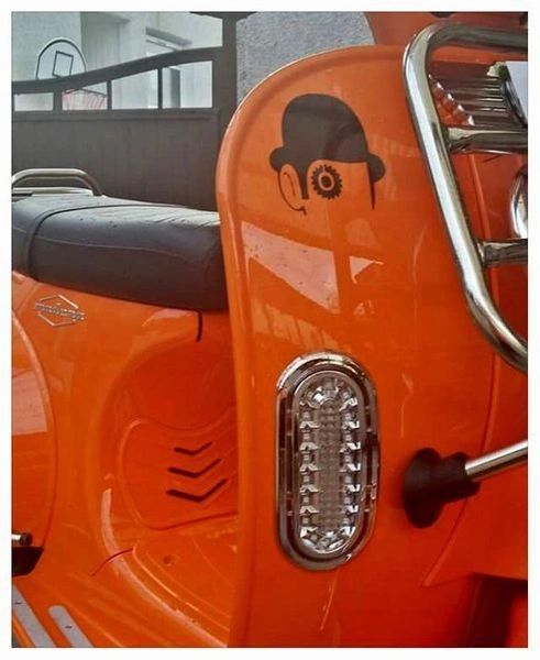 Clockwork Orange cut self adhesive vinyl decal , sticker