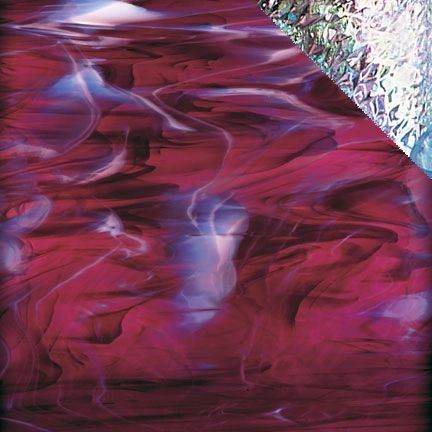 Spectrum Glass Color Mix Dark Purple White Translucent Iridised