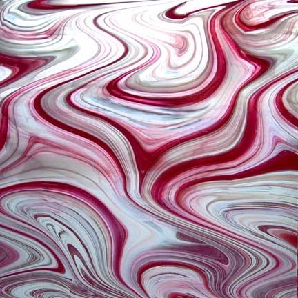 Spectrum Glass Color Mix Pink White Clear Baroque