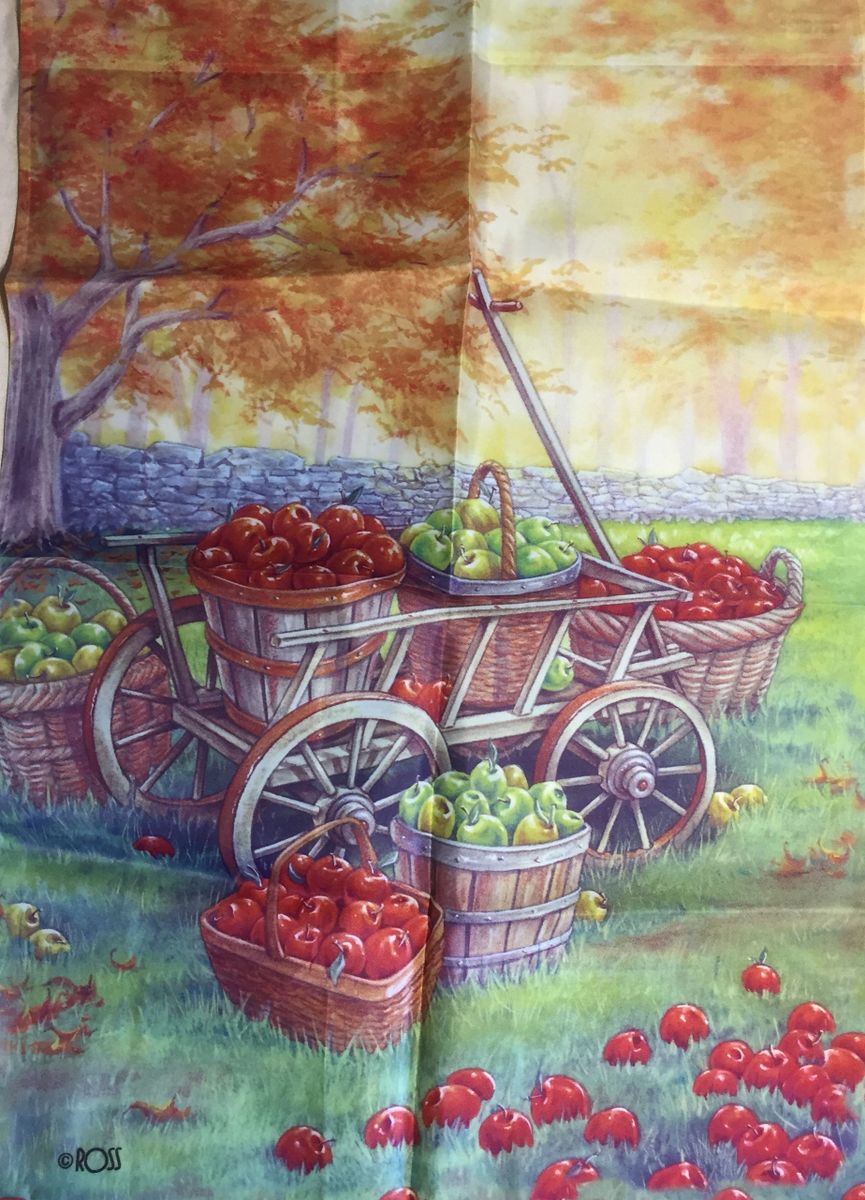 LARGE 421-APPLE WAGON