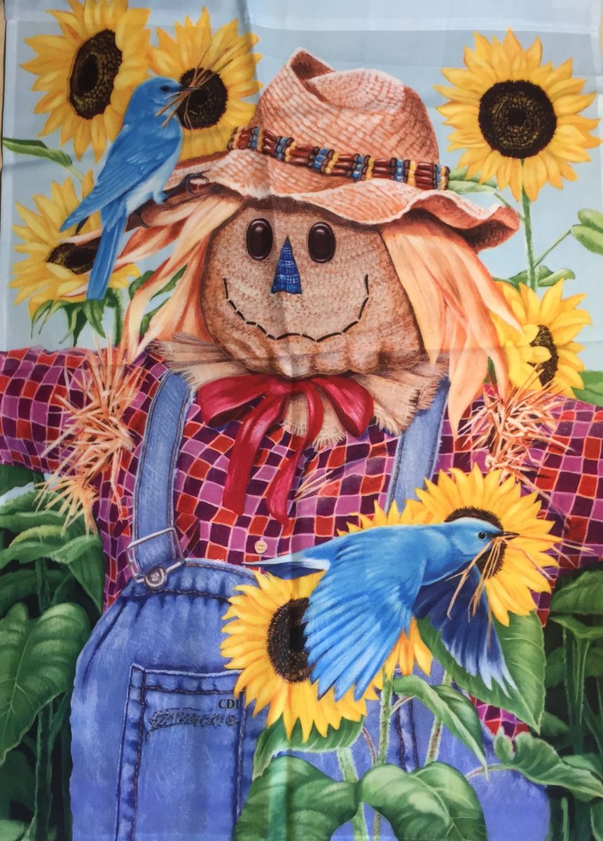 LARGE 861-OVERALL SCARECROW
