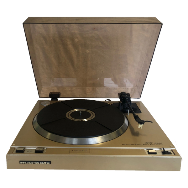 Marantz TT4000 Direct Drive semi automatic turntable fitted w Stanton ...