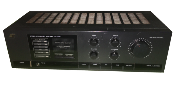 Sansui A-1000 2 x 30W HiFi amplifier with electronic input switching 1987