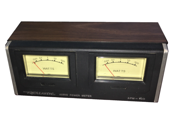 Vintage Realistic APM100 Audio Power Meter Analogue, passive - hard to find