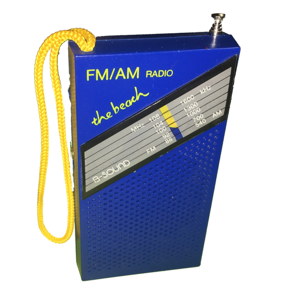 B-Sound "The Beach" AM/FM Pocket radio