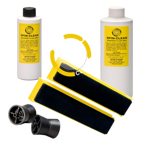 SPIN-CLEAN Record Cleaning system Spare Parts and Fluid Concentrate ...