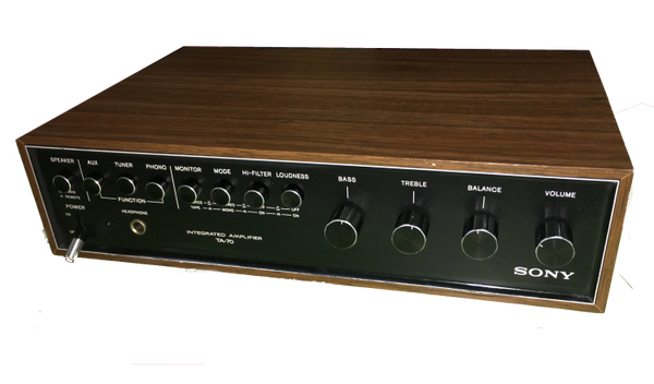 Vintage SONY TA70 2 X 30W HiFi amplifier 1972