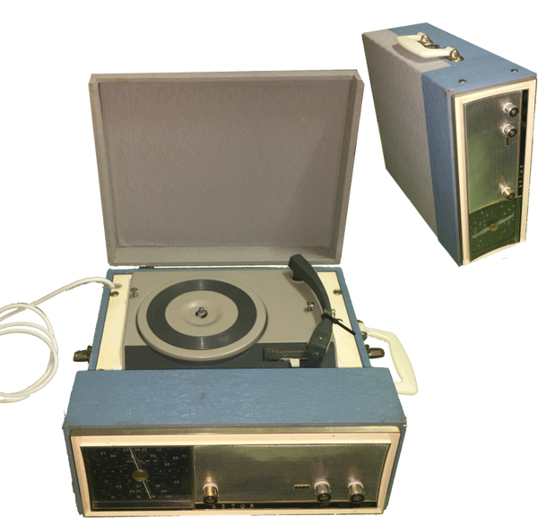 Astor G10L Portable suitcase radiogram record player 1963