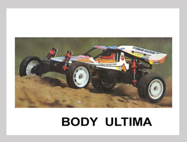 Body Wing Plus Decal Combo for Kyosho Ultima UM18