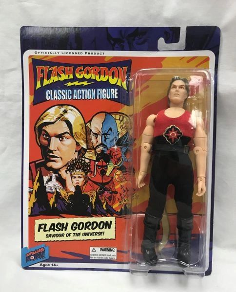 Flash Gordon Classic 8" Action Figure - Red/Black Costume