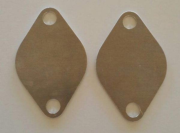LAKE PIPE ALUMINUM BLOCK OFF PLATES EXHAUST GASKET FLANGE .120"