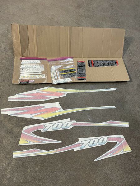 NOS OEM 1998 Polaris 700 RMK Decal Kit- P/N: 2201079