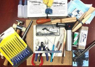 Beginning Silversmithing Tool Set lightly used