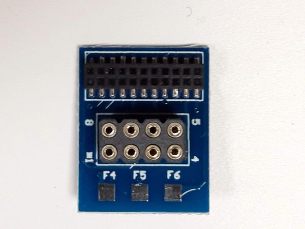 DCC Concepts, 6-function 21 to 8 Pin Adapter (Single Pack). DCC-AD218