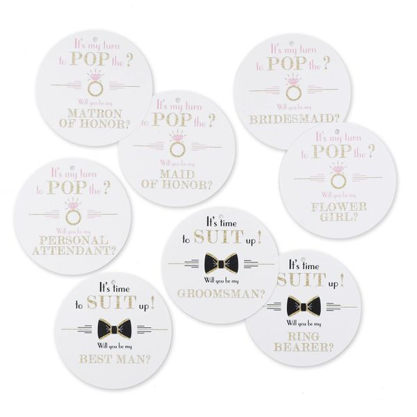 Pop the Question - Gift Tag Set