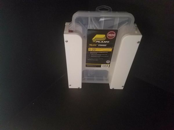 Starboard Vertical Storage Tray Holder With Plano 3650 Pro Latch Stowaway