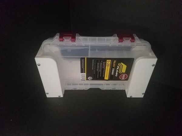 Starboard Horizontal Storage Tray Holder With Plano 3650 Pro Latch Stowaway