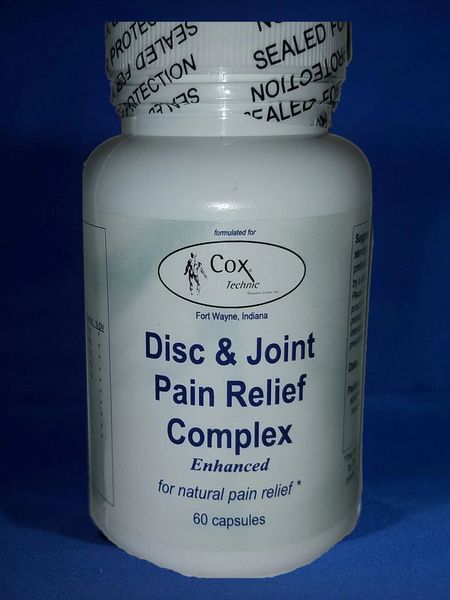Disc & Joint Pain Relief Complex Enhanced - 60 capsules - #44E