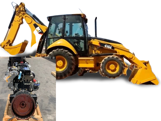 Cat 3054C DIT Engine for Caterpillar 416E Loader