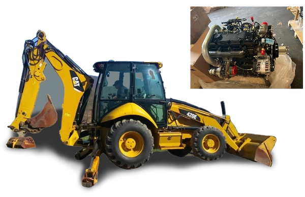 Cat 3054T Engine for sale for Cat 420D, Cat 420E, Cat 420EIT loaders