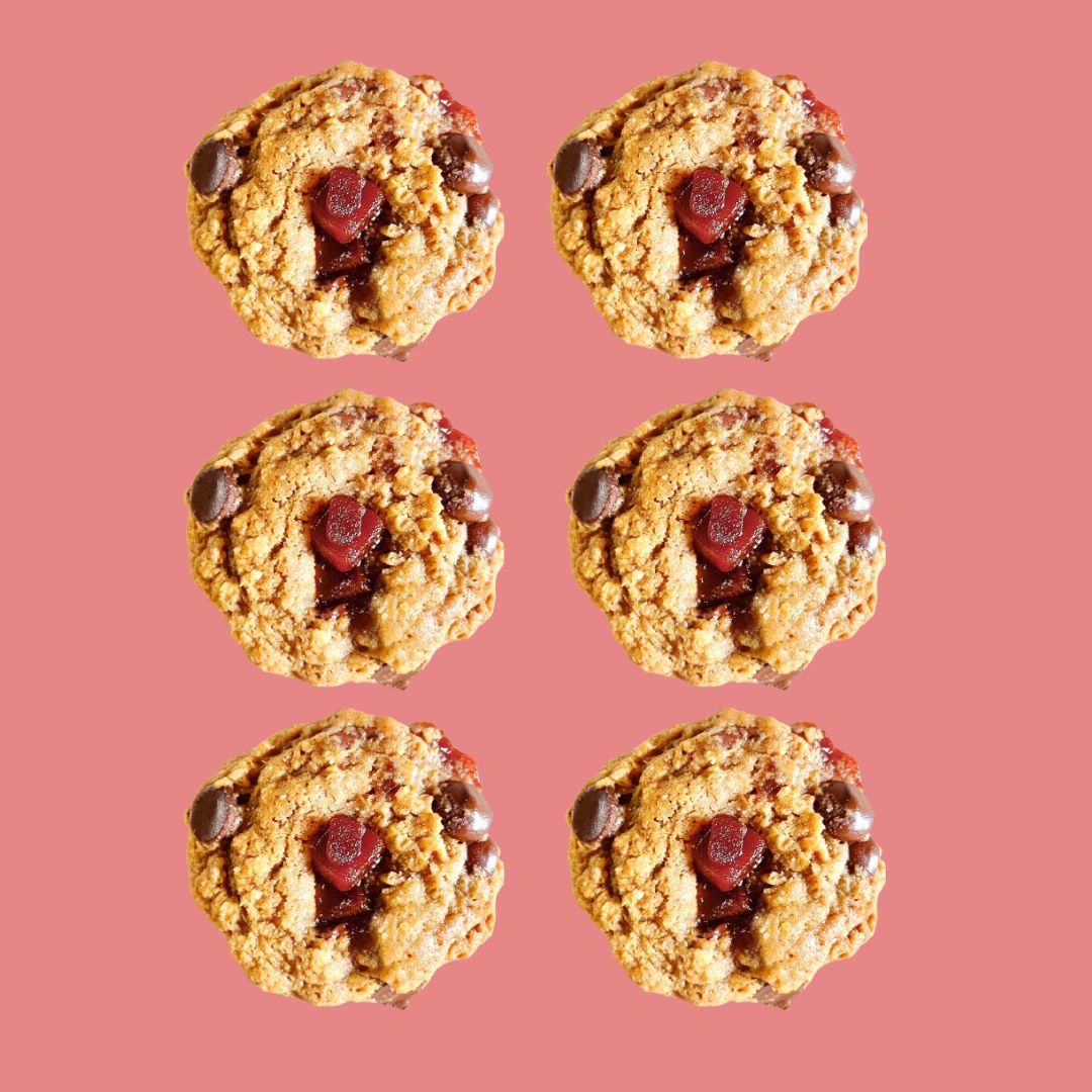 Guava Chocolate Chip Cookies